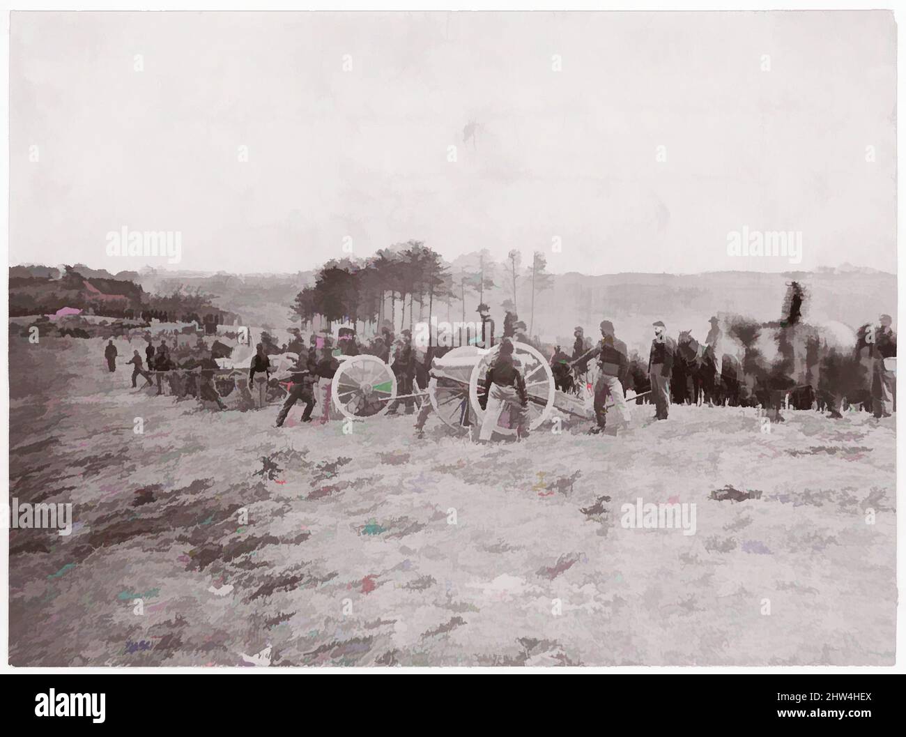 Art inspired by Dutch Gap Canal, James River, 1864, Albumen silver ...