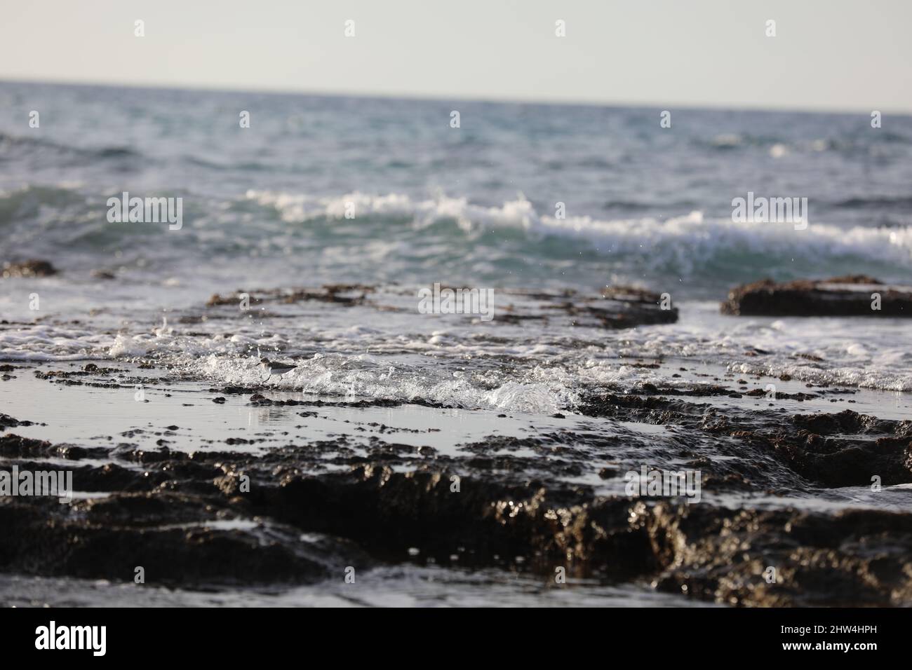 Landscape of rock and sea High quality Stock Photo - Alamy