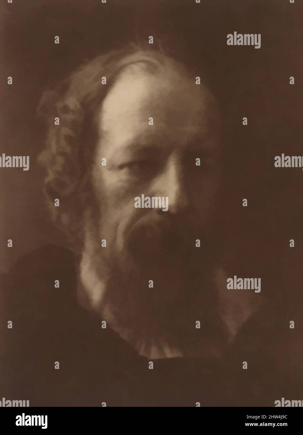 Art inspired by Alfred, Lord Tennyson, 1867, printed 1905, Carbon print ...