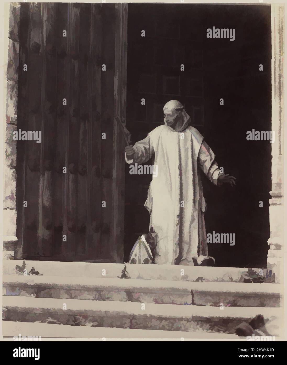 Art inspired by Principal Doorway of the Carthusian Monastery, Burgos ...