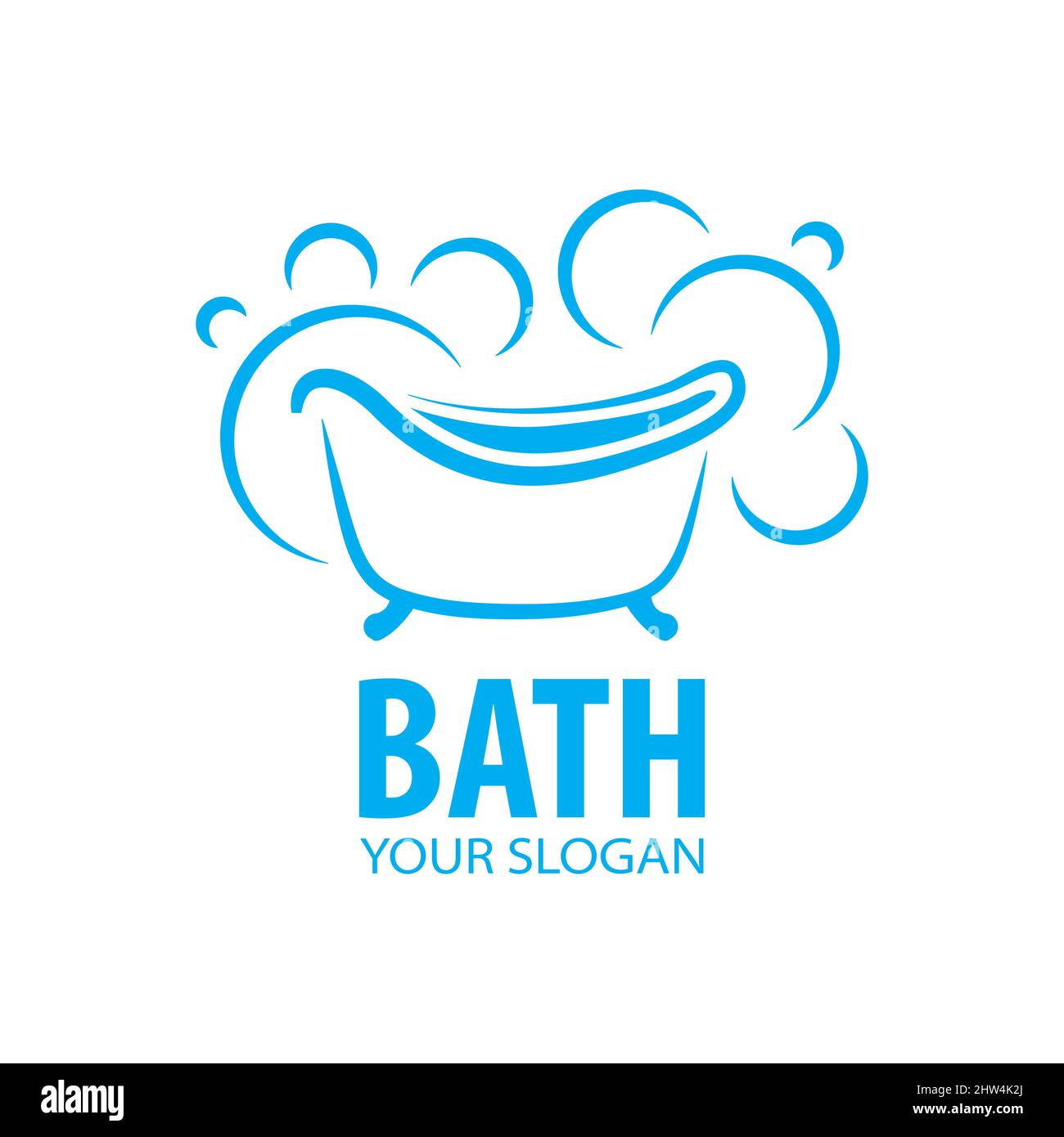 Vector logo of plumbing, baths and showers Stock Vector Image & Art - Alamy