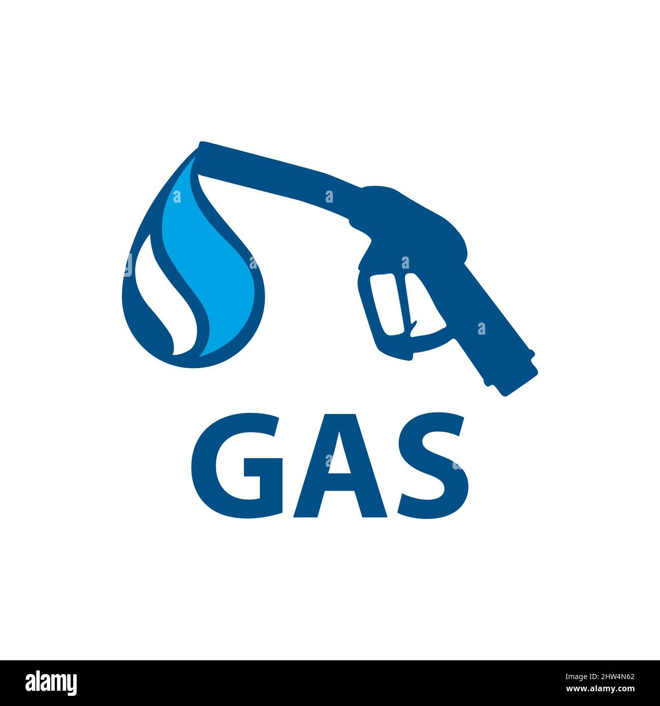 Vector logo of the gas station and equipment Stock Vector Image & Art ...