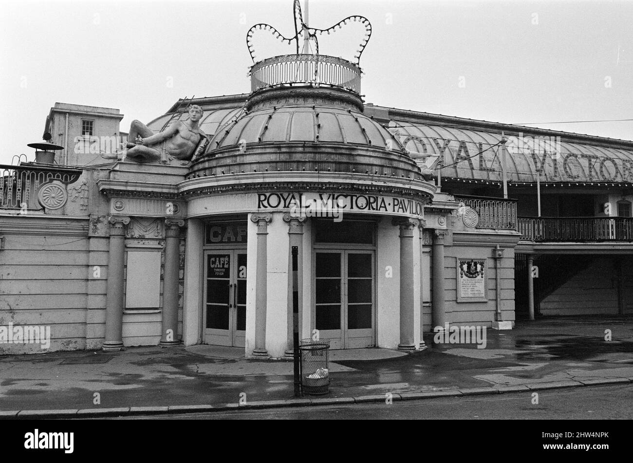 Royal Victoria Pavilion, Ramsgate, Kent. 22nd February 1968 Stock Photo ...