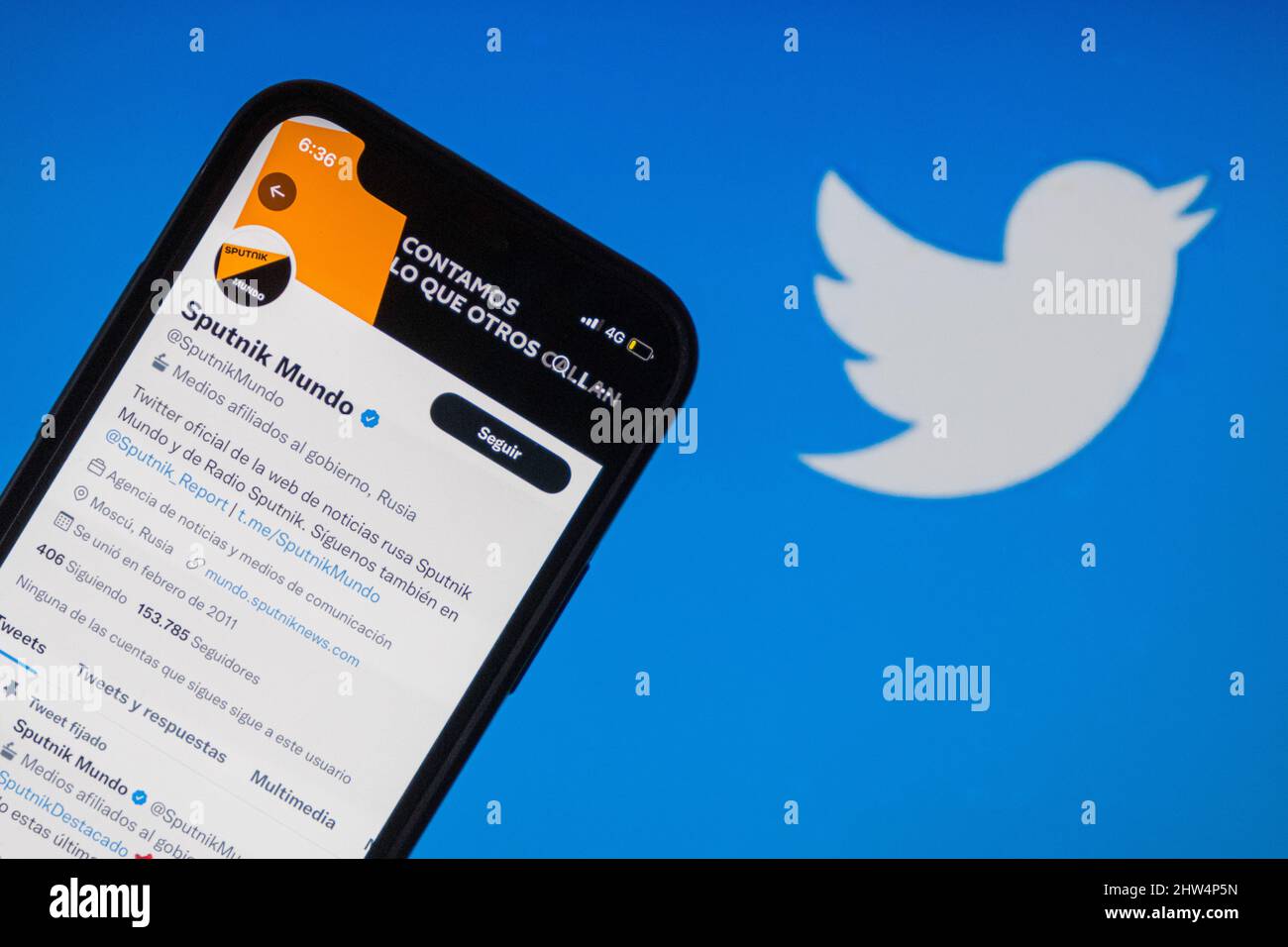 Sputnik mundo hi-res stock photography and images - Alamy