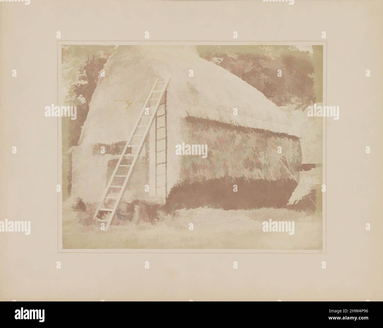 Art inspired by The Haystack, probably 1841, Salted paper print from ...
