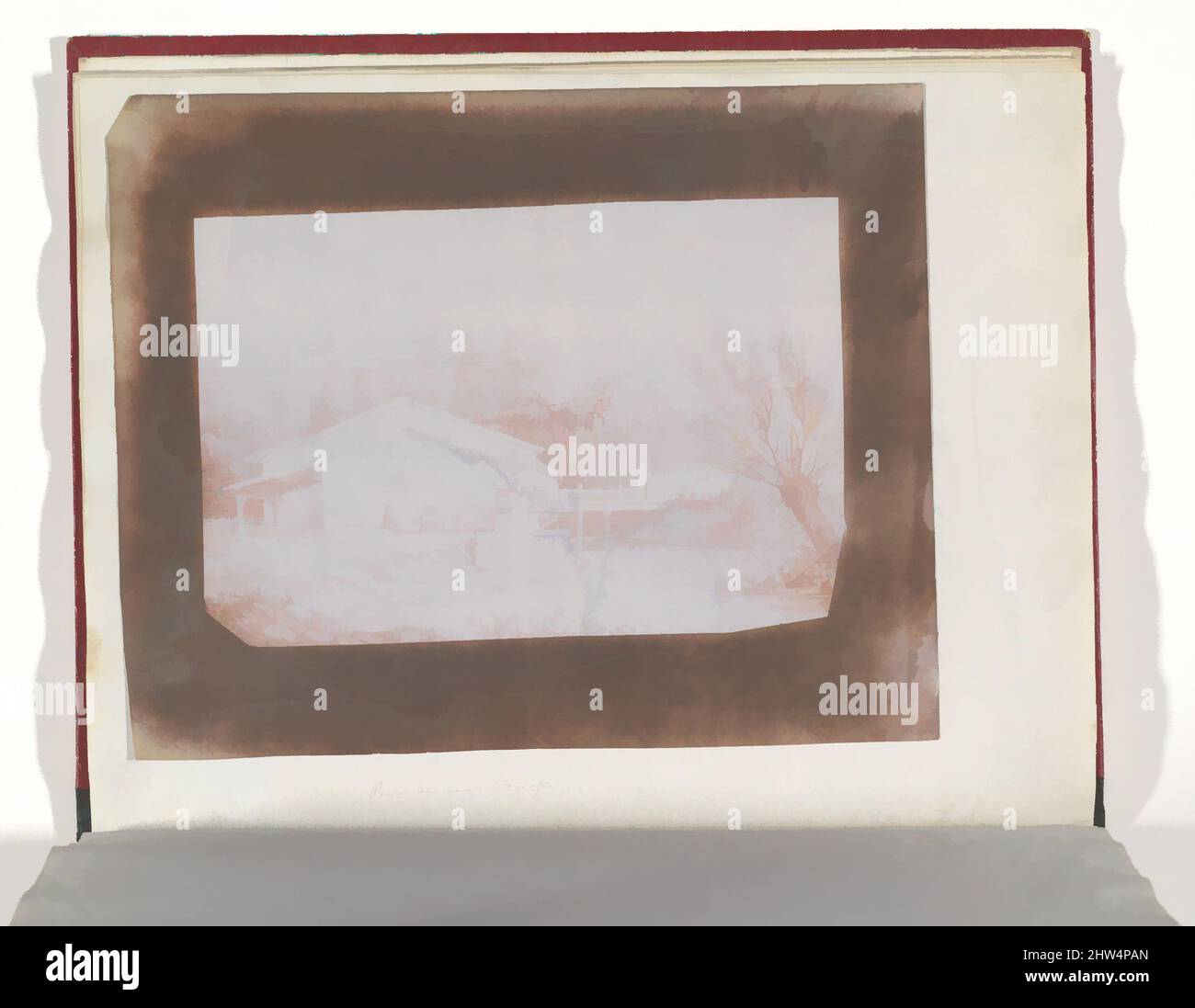 Art inspired by Presa da una litografia, 1839–40, Photogenic drawing ...