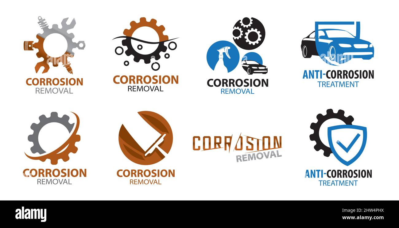 Vector logo of rust removal and treatment Stock Vector Image & Art - Alamy