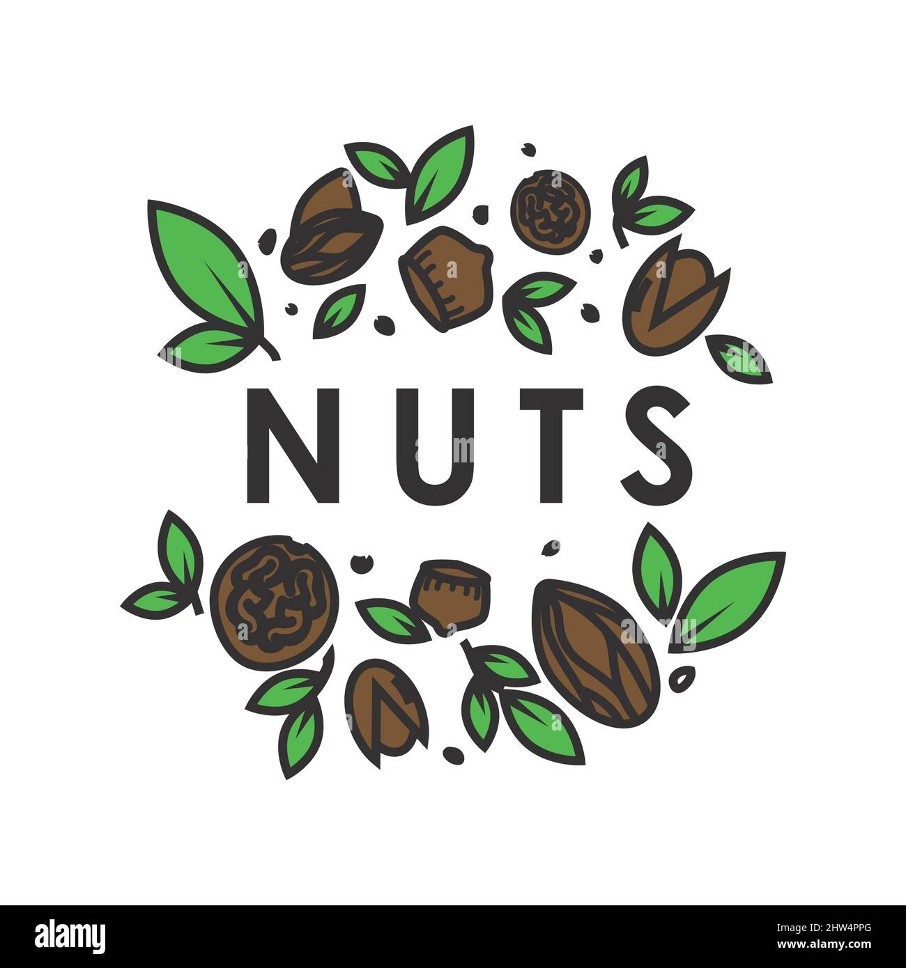 Dried fruits not bowl not basket Stock Vector Images - Alamy