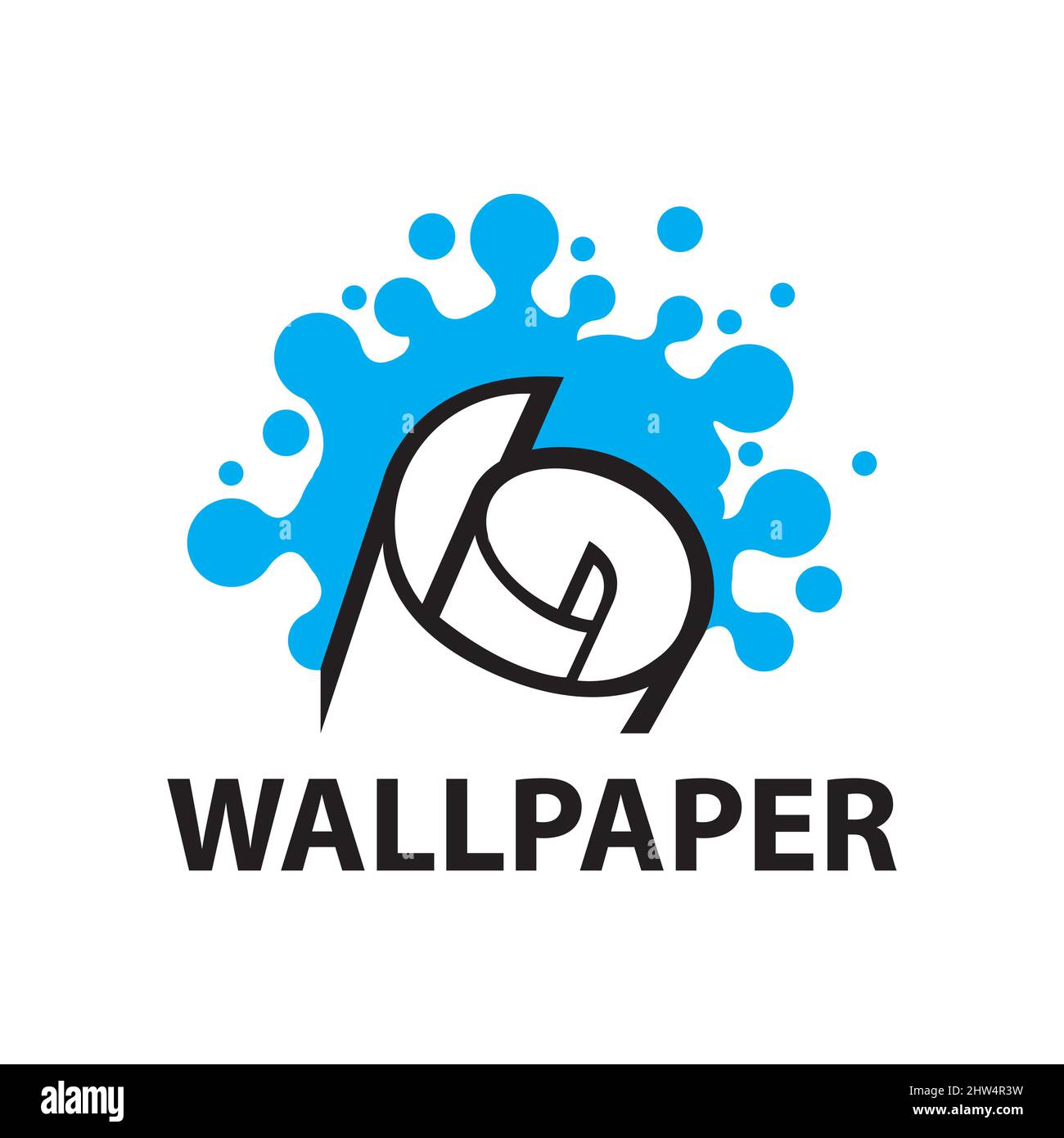 Vector logo of the designer wallpaper store Stock Vector Image & Art ...
