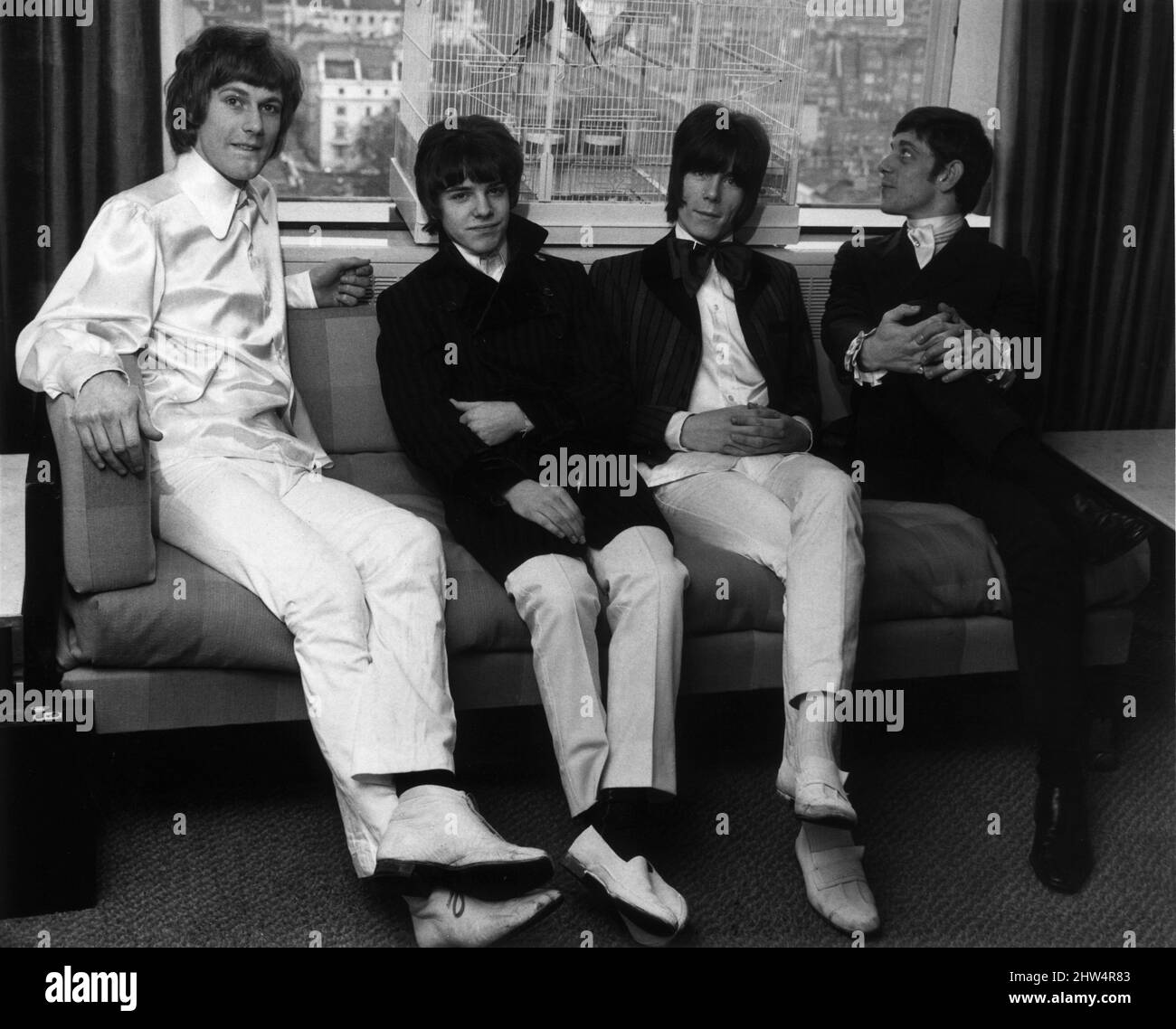 Group herd Black and White Stock Photos & Images - Alamy