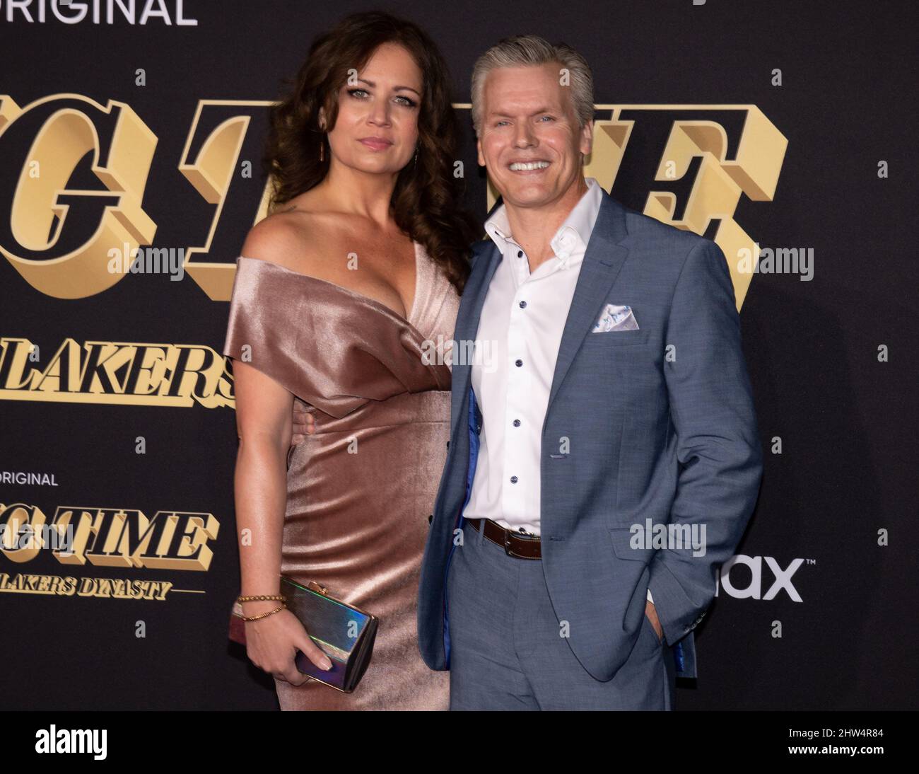 02 March 2022 - Los Angeles, California - Melissa Williams and Max E ...