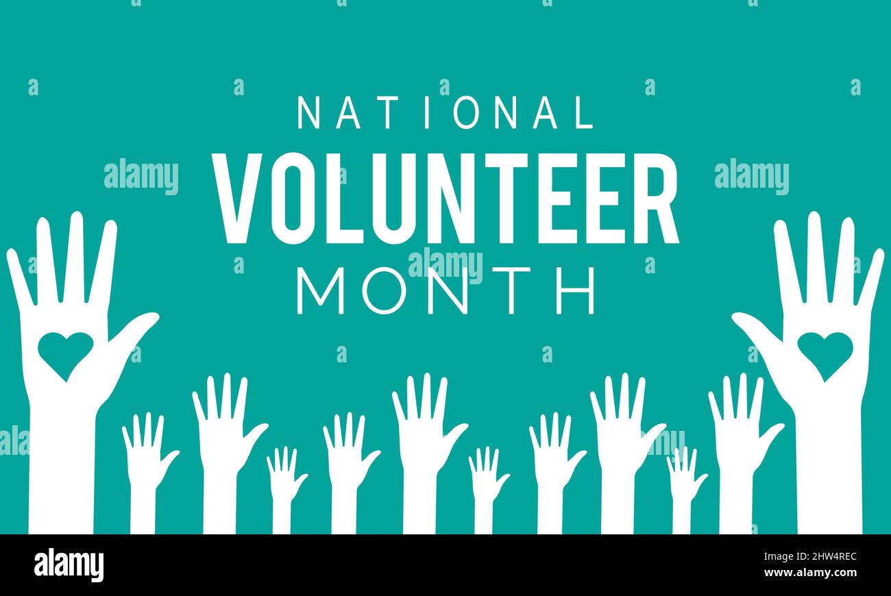 National day of volunteering Stock Vector Images - Alamy