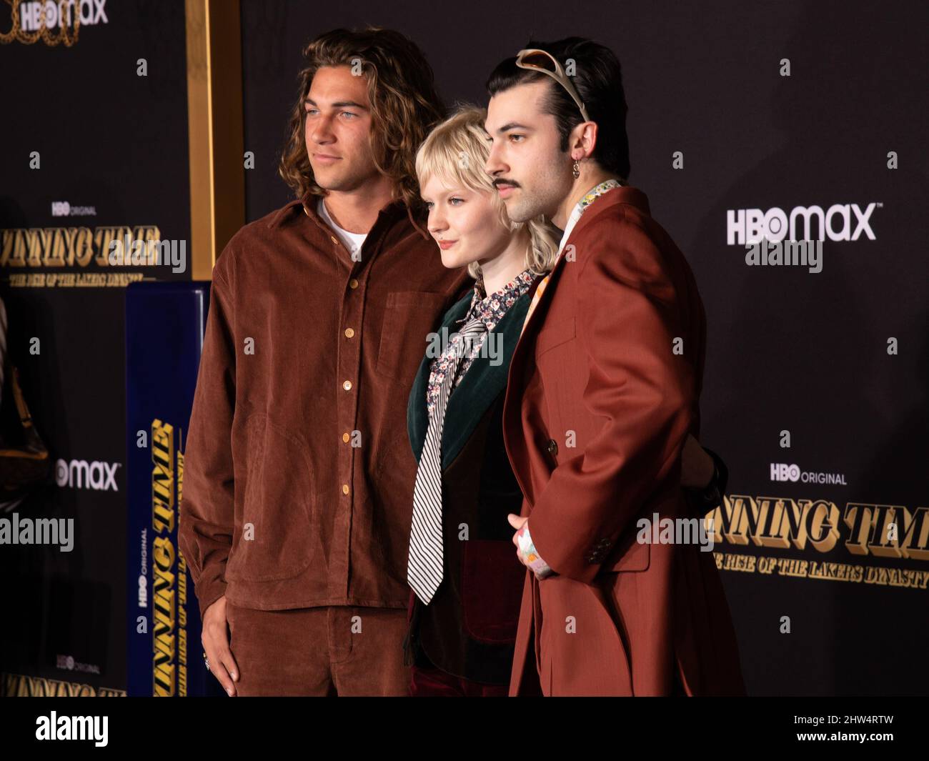 02 March 2022 - Los Angeles, California - (L-R) Leo Reilly, Julia Marie ...