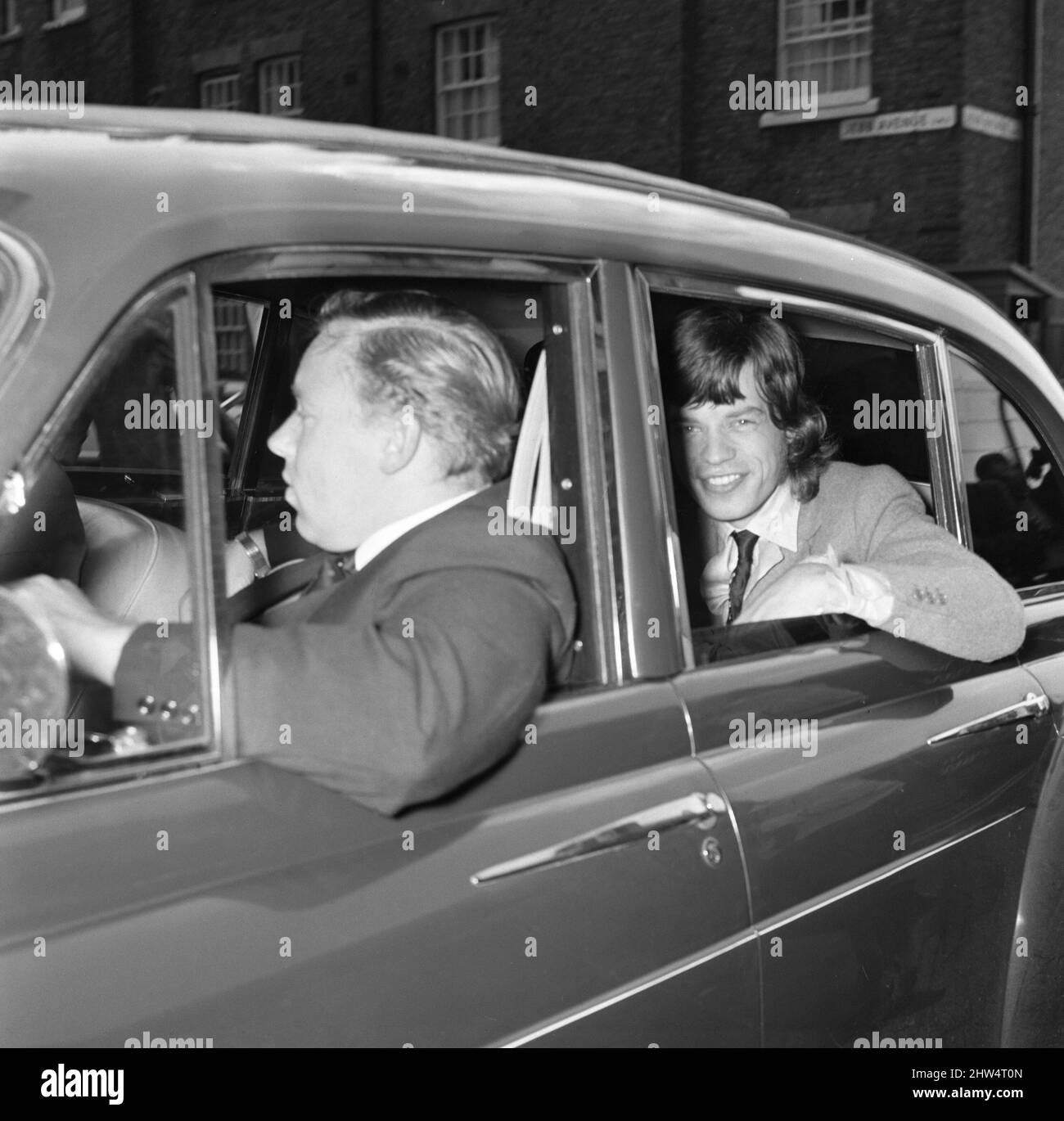 Mick jagger 1967 court hi-res stock photography and images - Alamy
