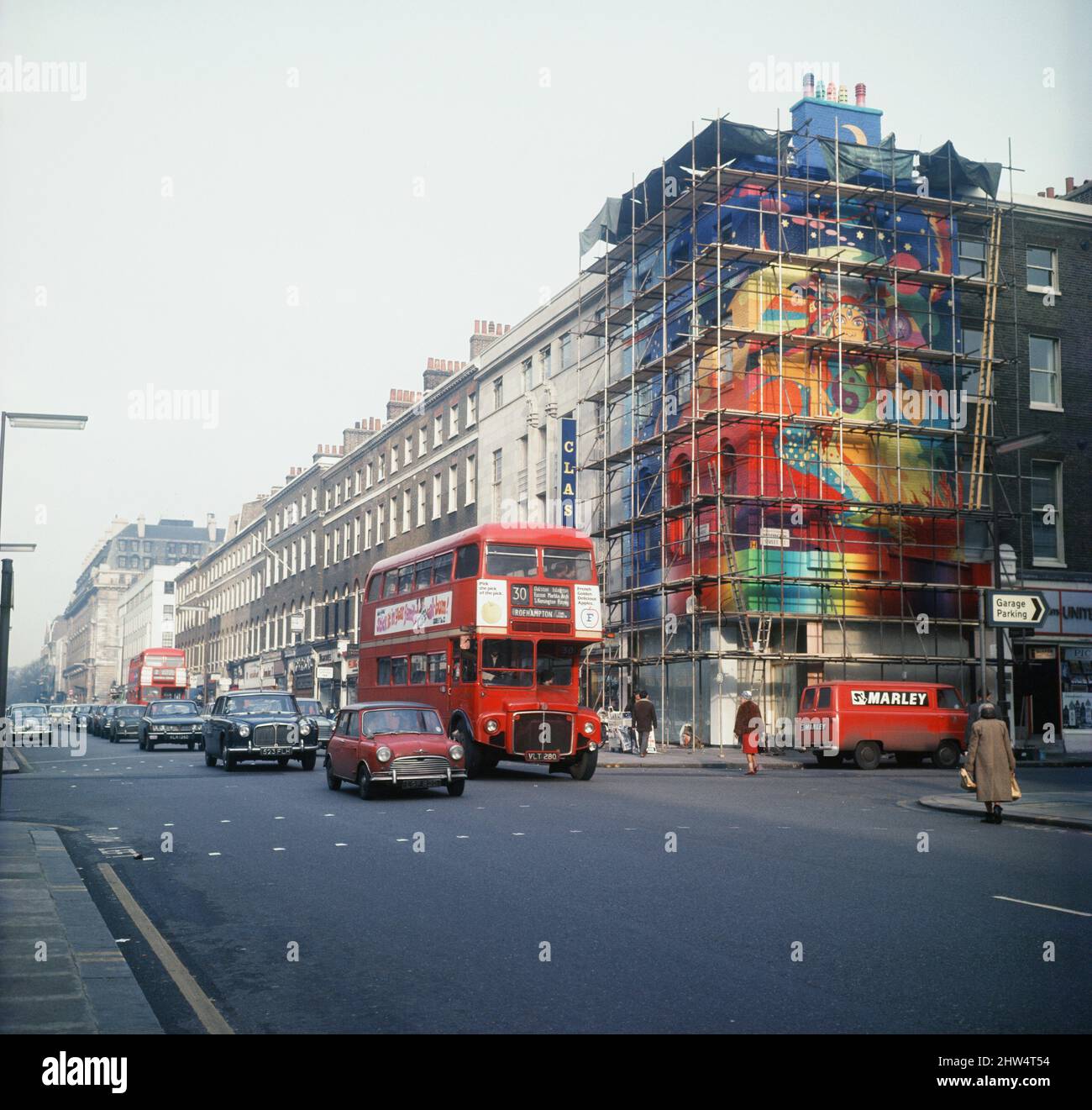 The Beatles Psychedelic shop in Baker Street Stock Photo - Alamy