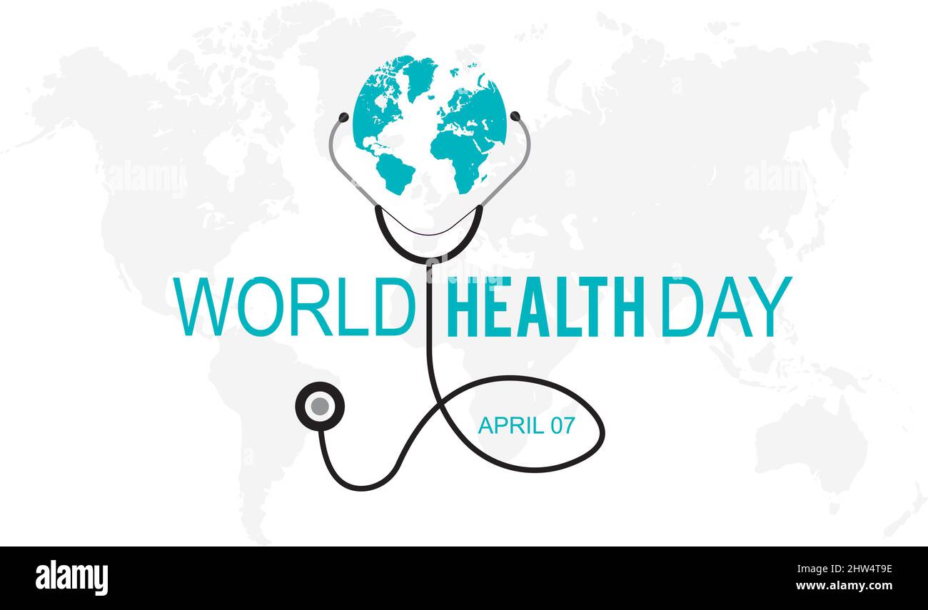 Health day celebration poster Cut Out Stock Images & Pictures - Alamy