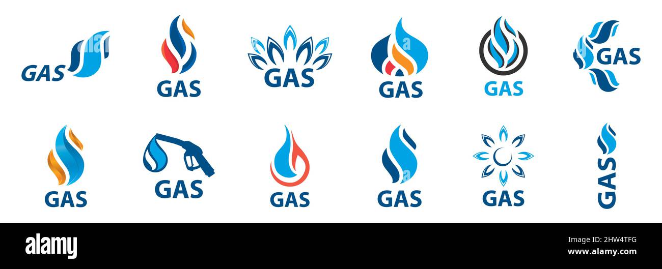 Vector logo of the gas station and equipment Stock Vector Image & Art ...