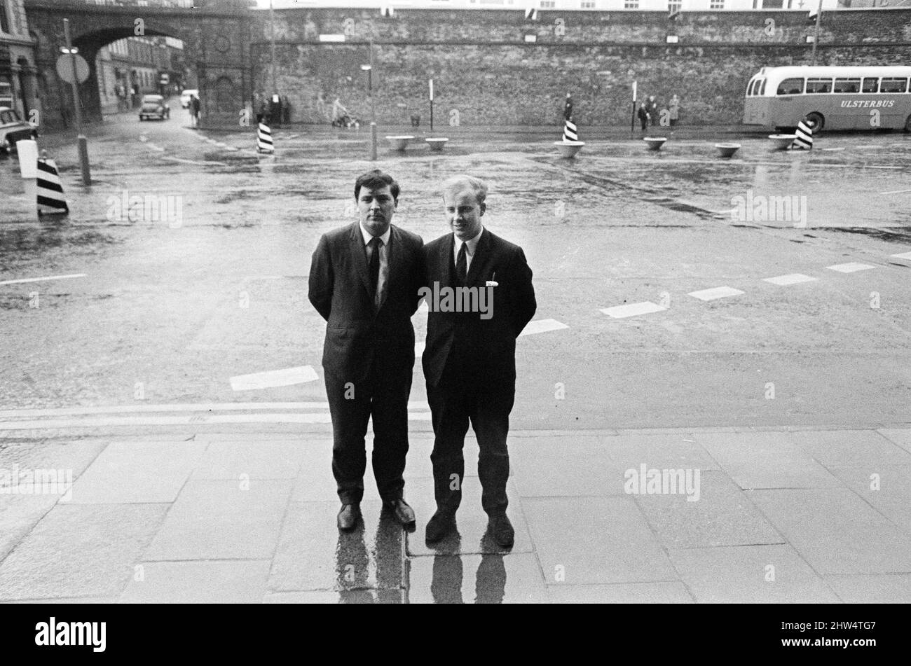 Ivan Cooper, (right) Chairman and founding member of the Derry Citizens ...