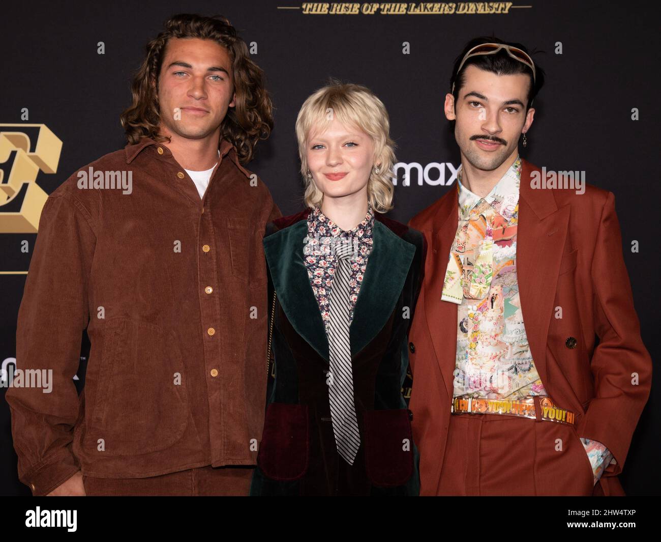 Los Angeles, California, USA. 02nd Mar, 2022. (L-R) Leo Reilly, Julia ...