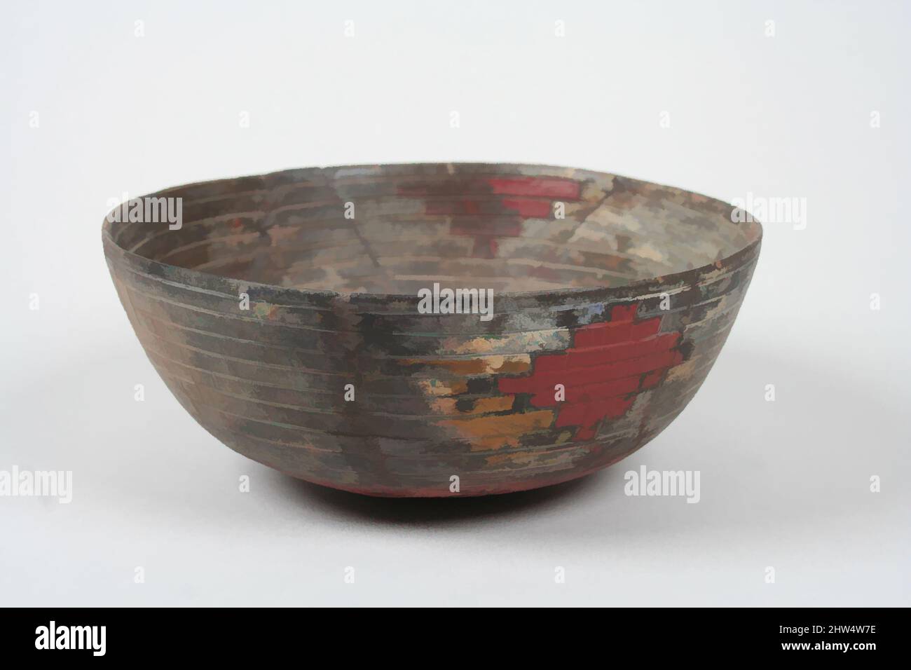 Art inspired by Greyware Bowl with Incised Designs, 3rd century B.C ...