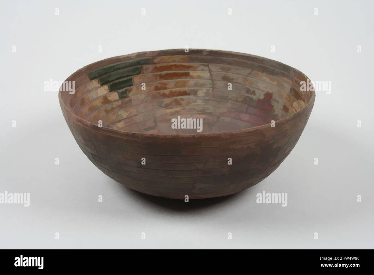 Art inspired by Greyware Bowl with Incised Designs, 3rd century B.C ...