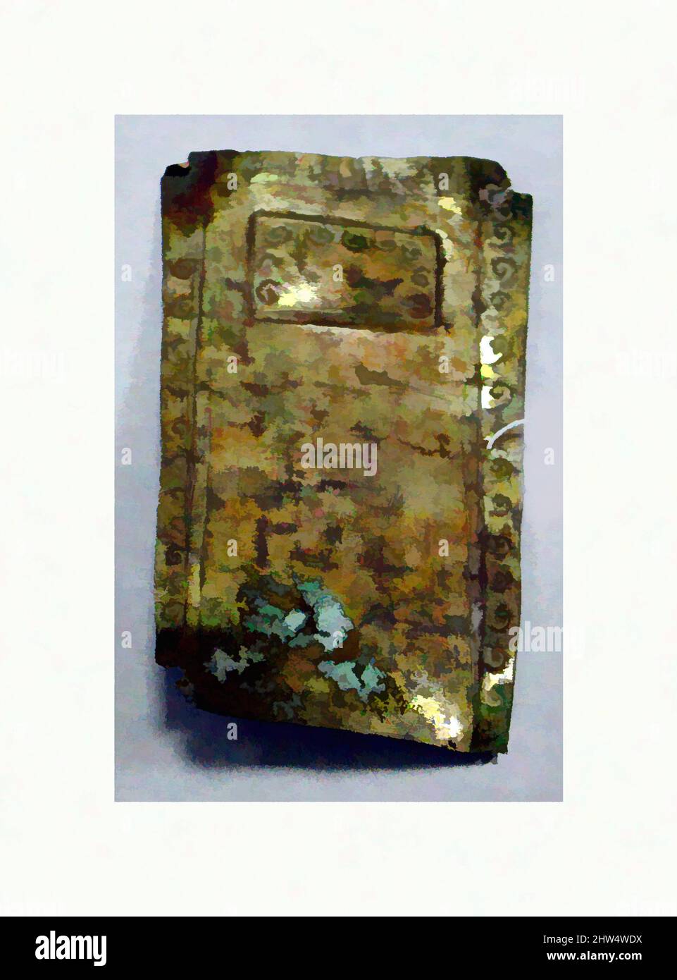 Art inspired by Hammered Silver Ornament Plaque, 11th–late 15th century ...
