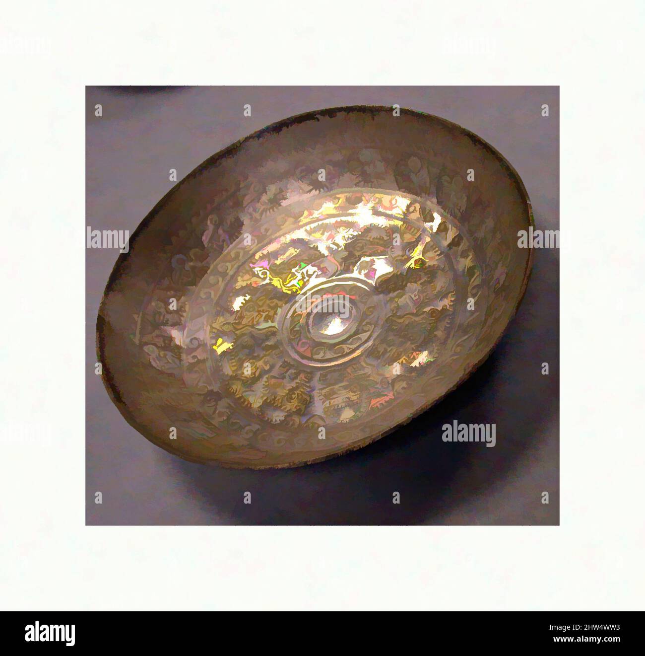 Art inspired by Pair of bowls with repoussé work, 14th–15th century ...