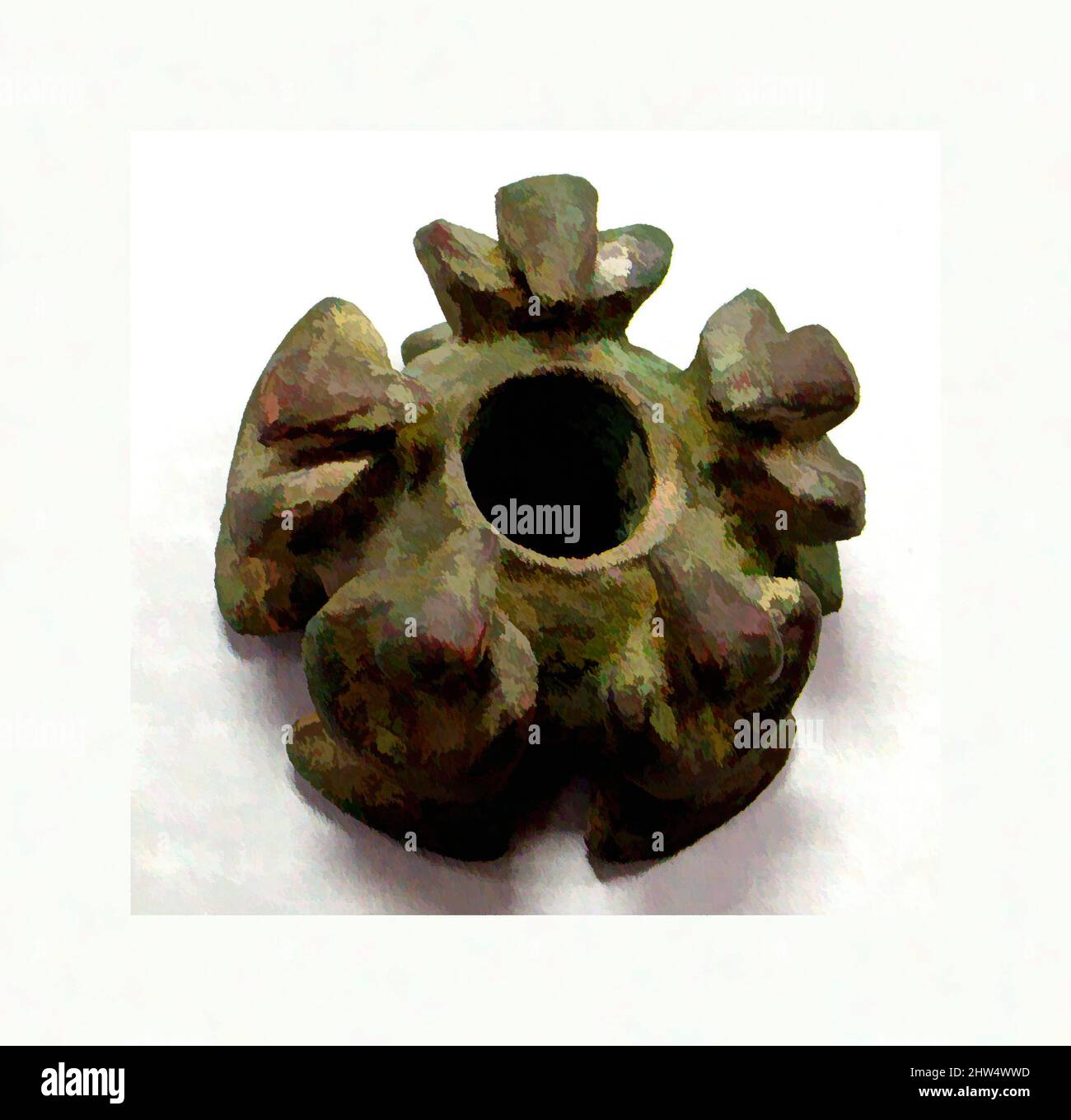 Art inspired by Copper Mace Head with Birds, 3rd century B.C.–A.D. 2nd ...