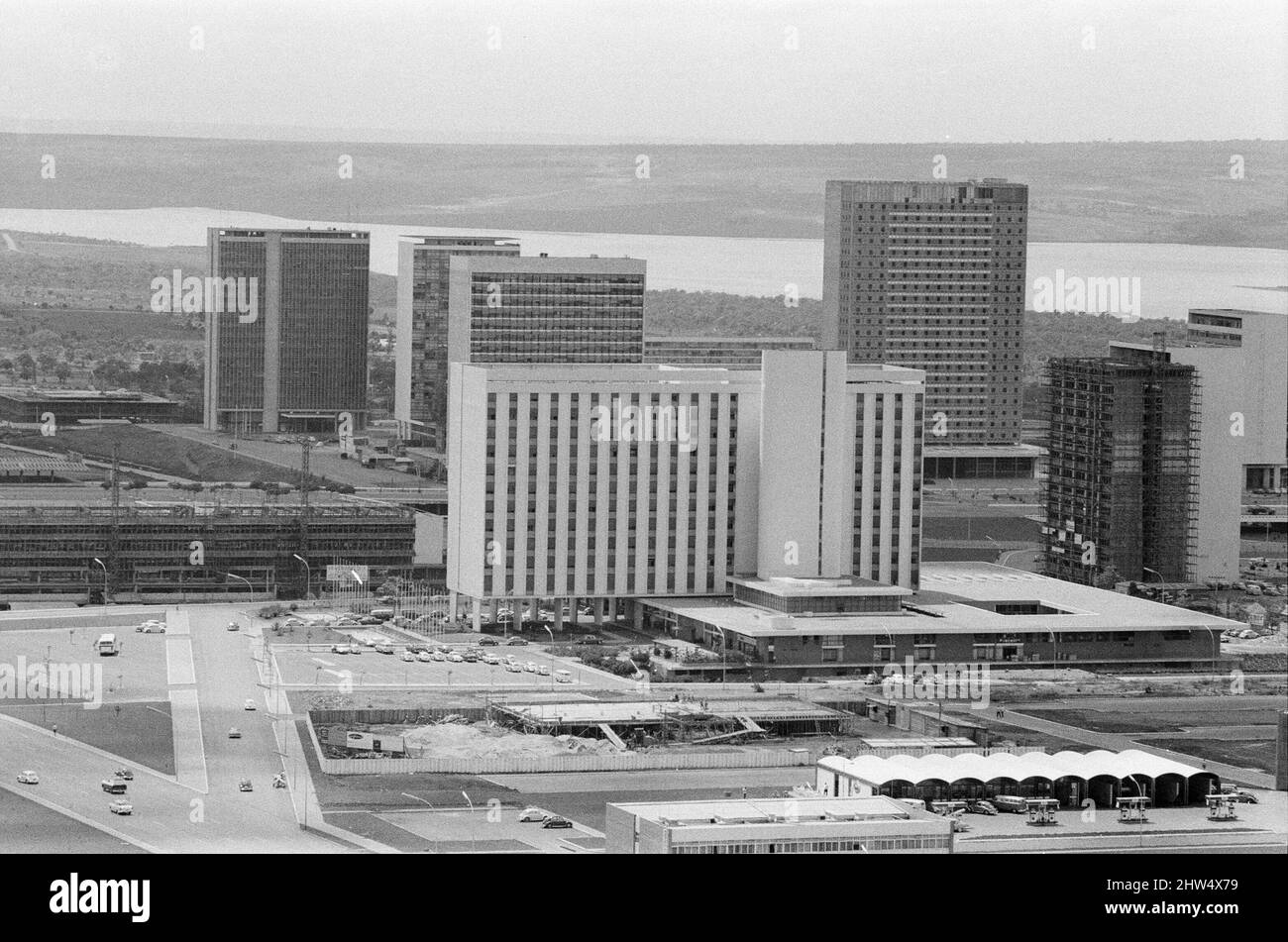 Brasilia planned city that became Brazil's capital in 1960, pictured ...