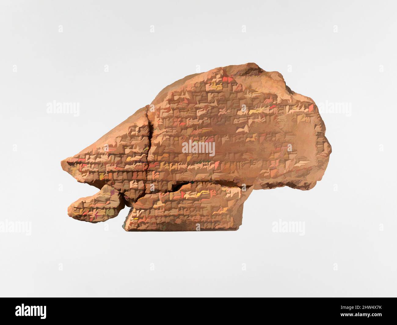 Art inspired by Cuneiform tablet: commentary on Enuma Anu Enlil, tablet ...