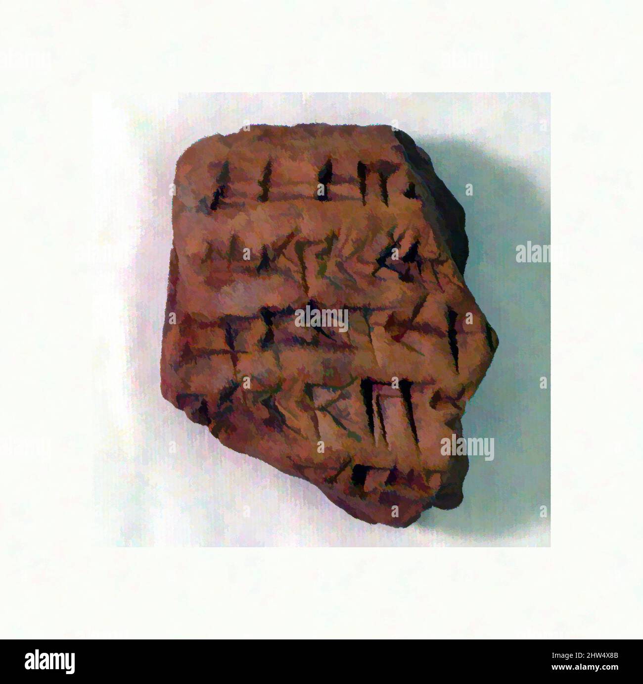 Art inspired by Cuneiform tablet: fragment of a promissory note for ...