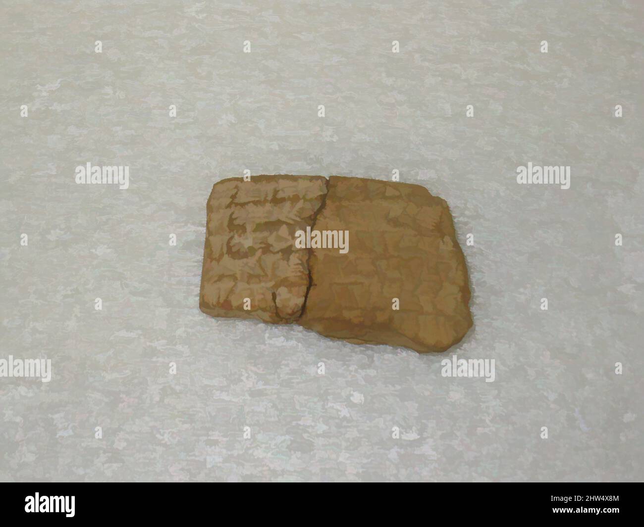 Art inspired by Cuneiform tablet: promissory note for silver, Esagilaya ...