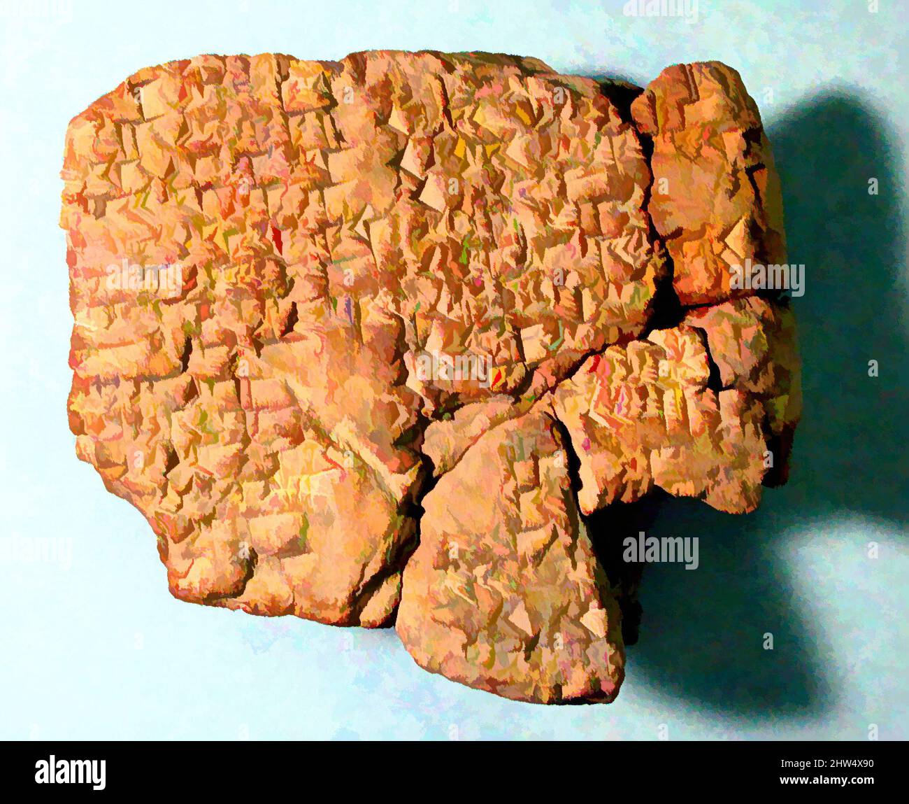 Art inspired by Cuneiform tablet: unidentified balag, Seleucid or ...