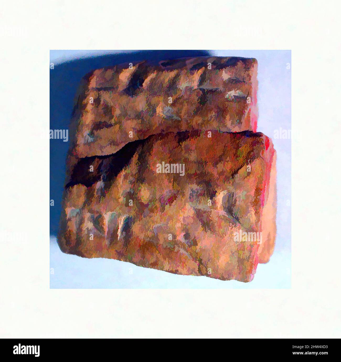 Art inspired by Cuneiform tablet: fragment of a lease, Neo-Babylonian ...