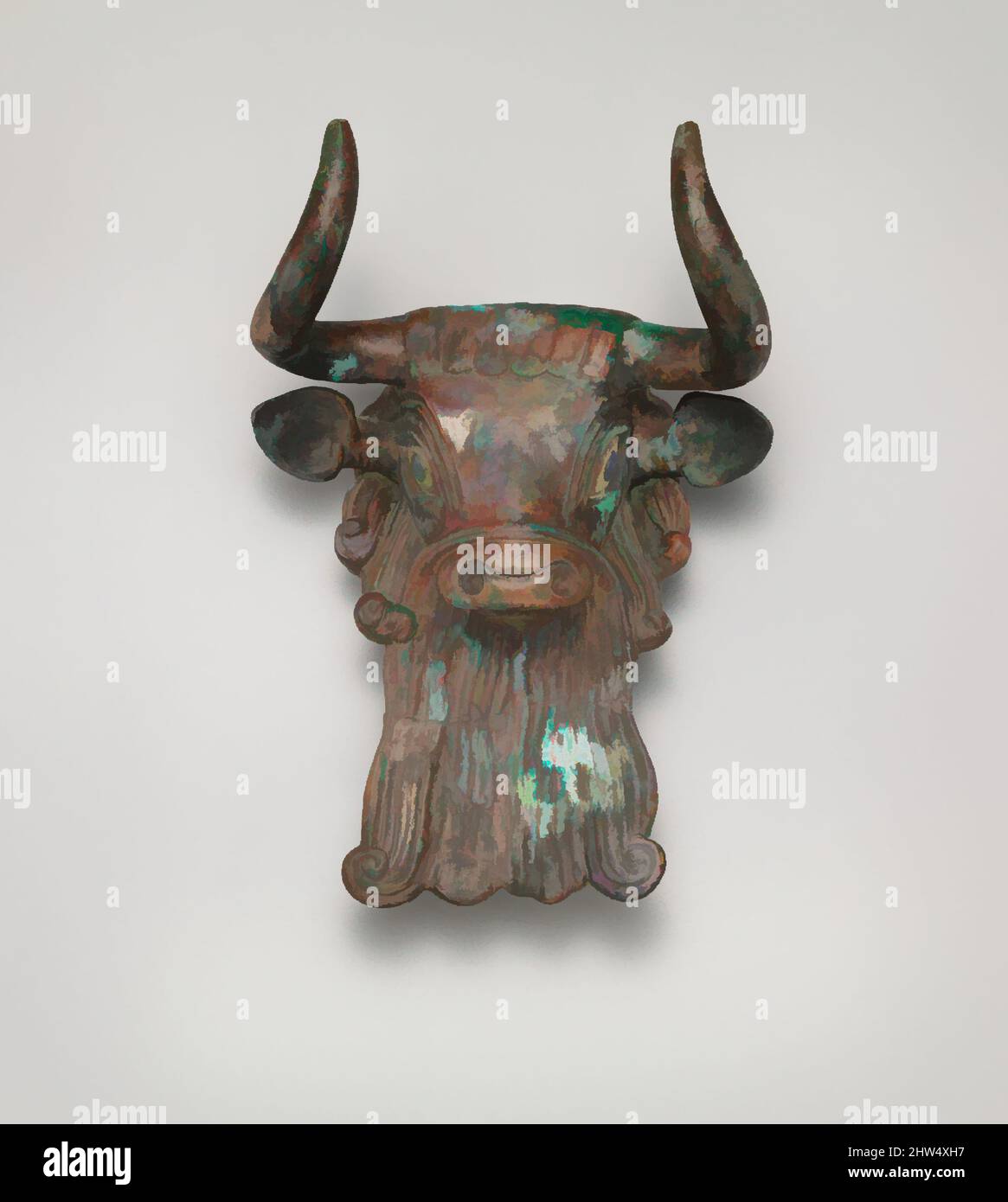 Sumerian bull head hi-res stock photography and images - Alamy