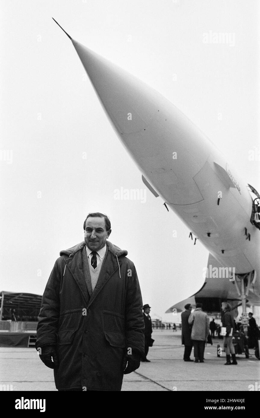 Concorde, prototype 001 makes its first official public appearance as ...