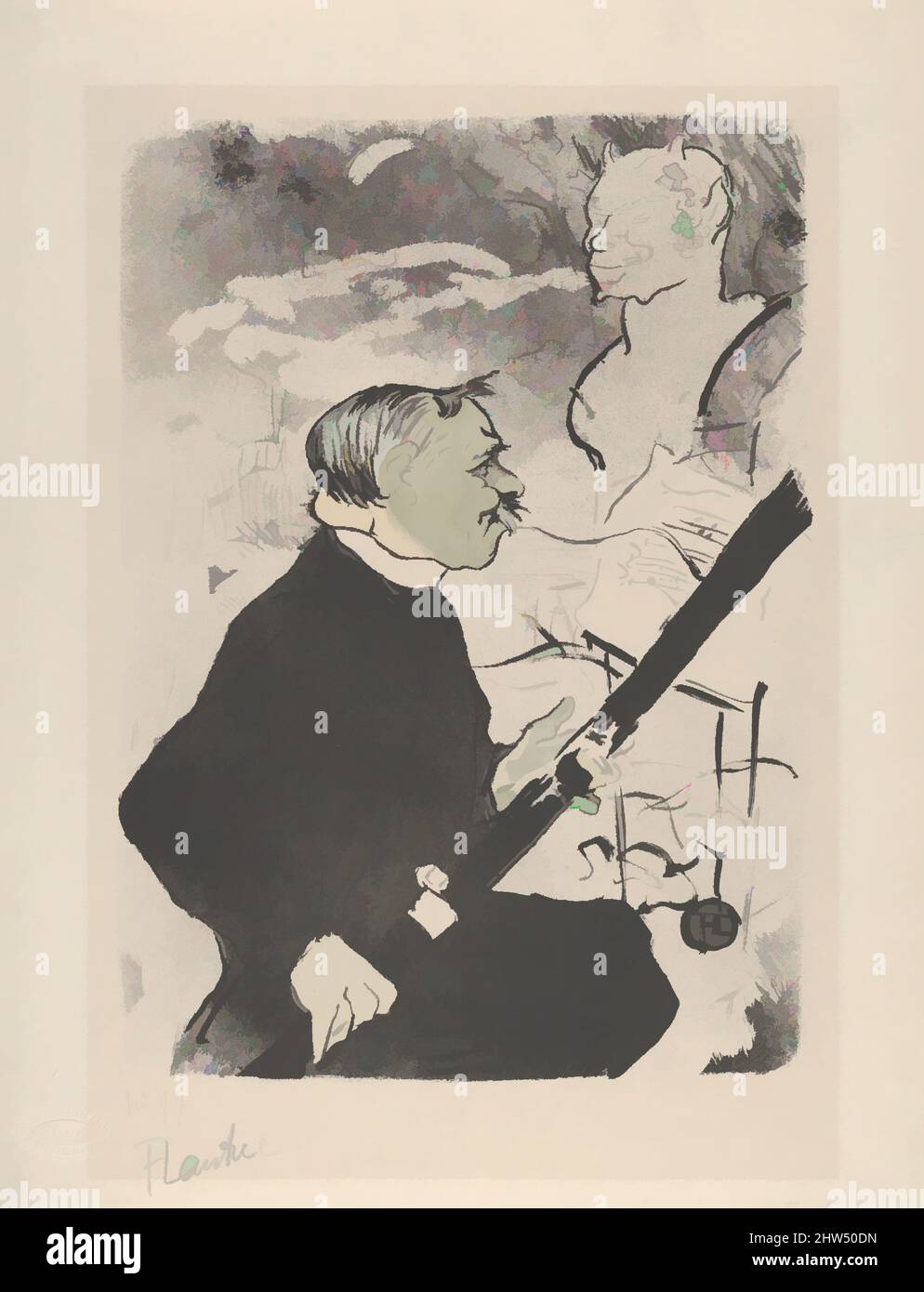 Art inspired by For You!… (fromThe Old Tales), 1893, Lithograph on wove ...