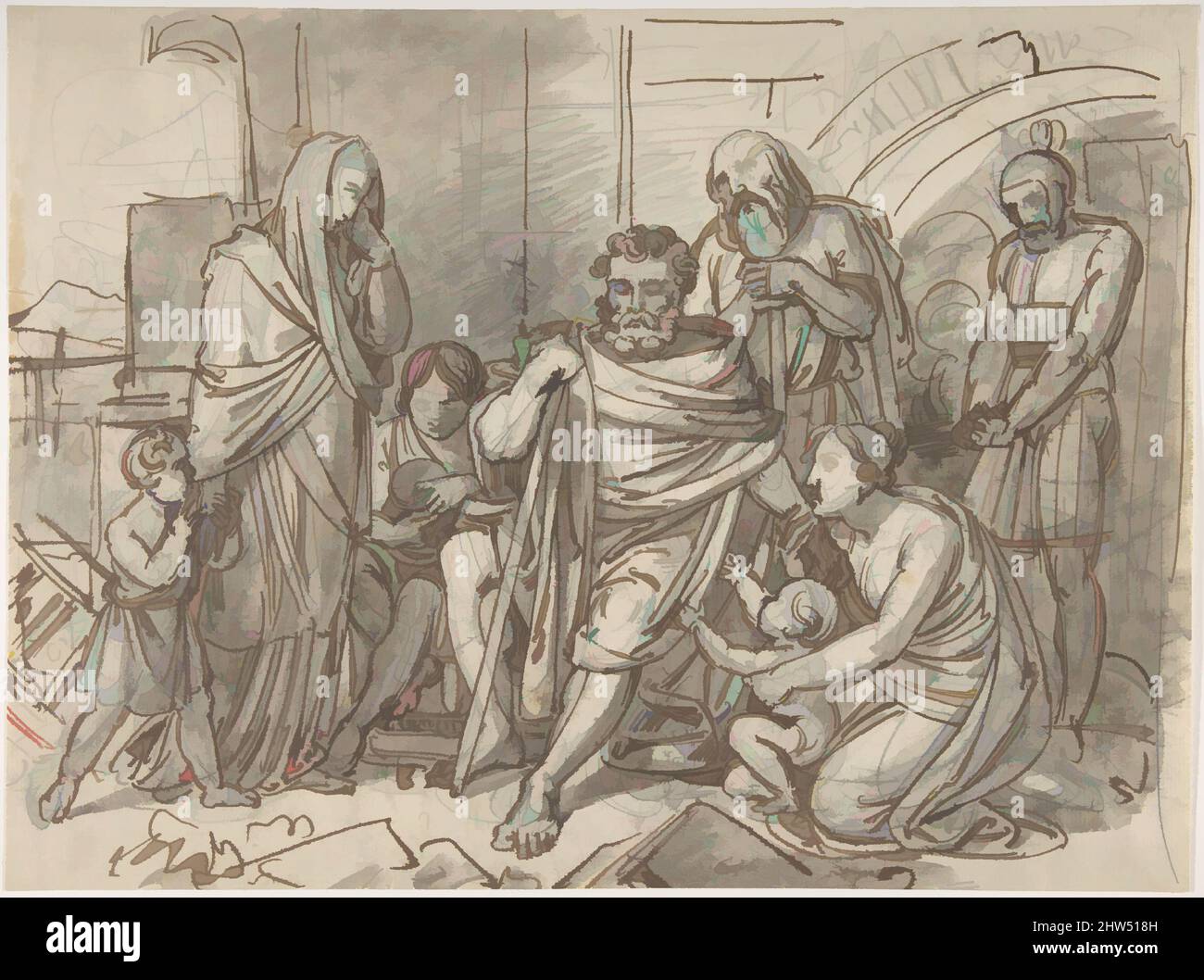 Art inspired by Belisarius Begging for Alms, mid-18th–early 19th ...