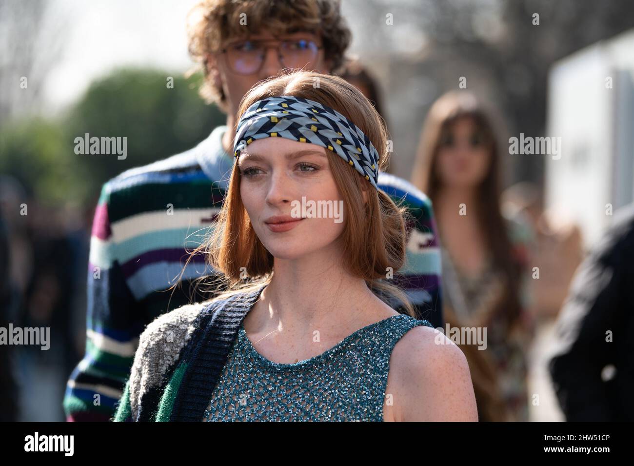 Larsen Thompson and Gavin Casalegno Stock Photo - Alamy
