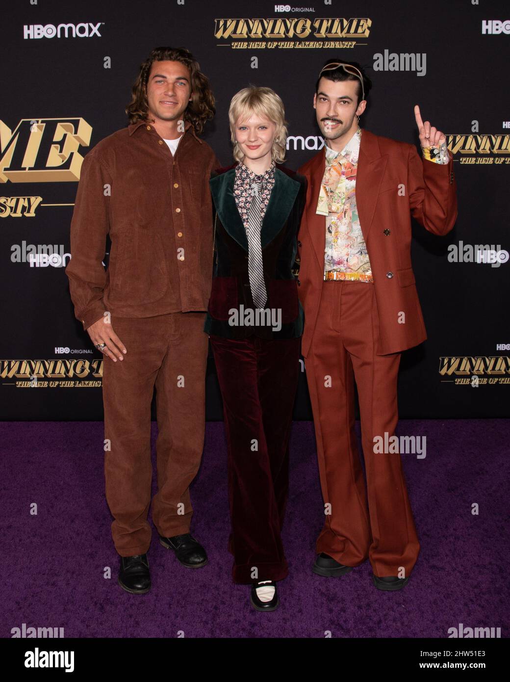 02 March 2022 - Los Angeles, California - (L-R) Leo Reilly, Julia Marie ...