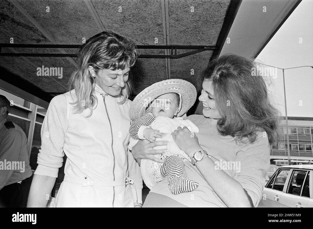 Vanessa Redgrave was at Heathrow Airport holding a baby. On ...