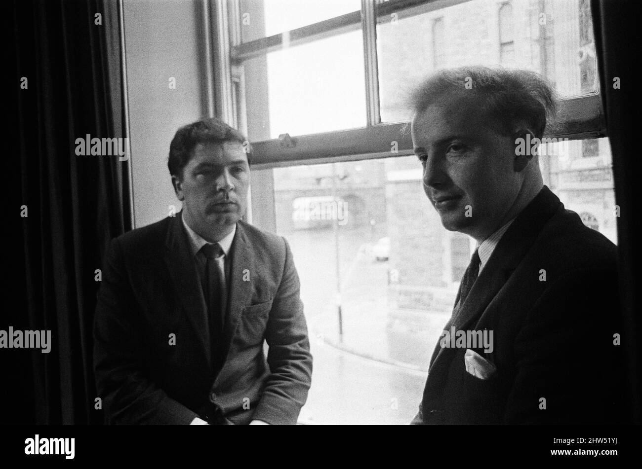 Ivan Cooper, (right) Chairman and founding member of the Derry Citizens ...