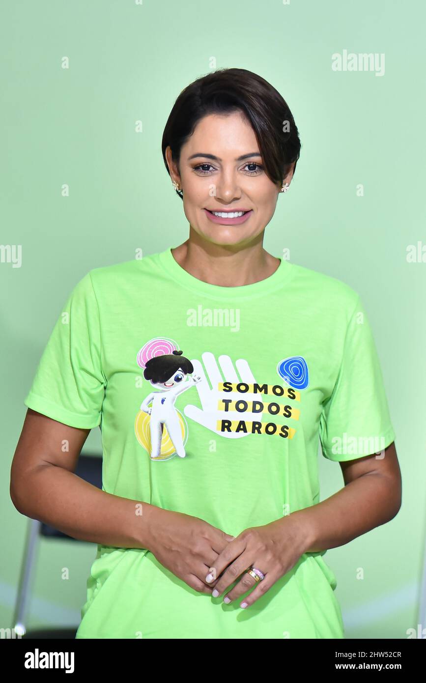 BRASÍLIA, DF - 03.03.2022: WORLD DISEASE DAY CEREMONY - First Lady ...
