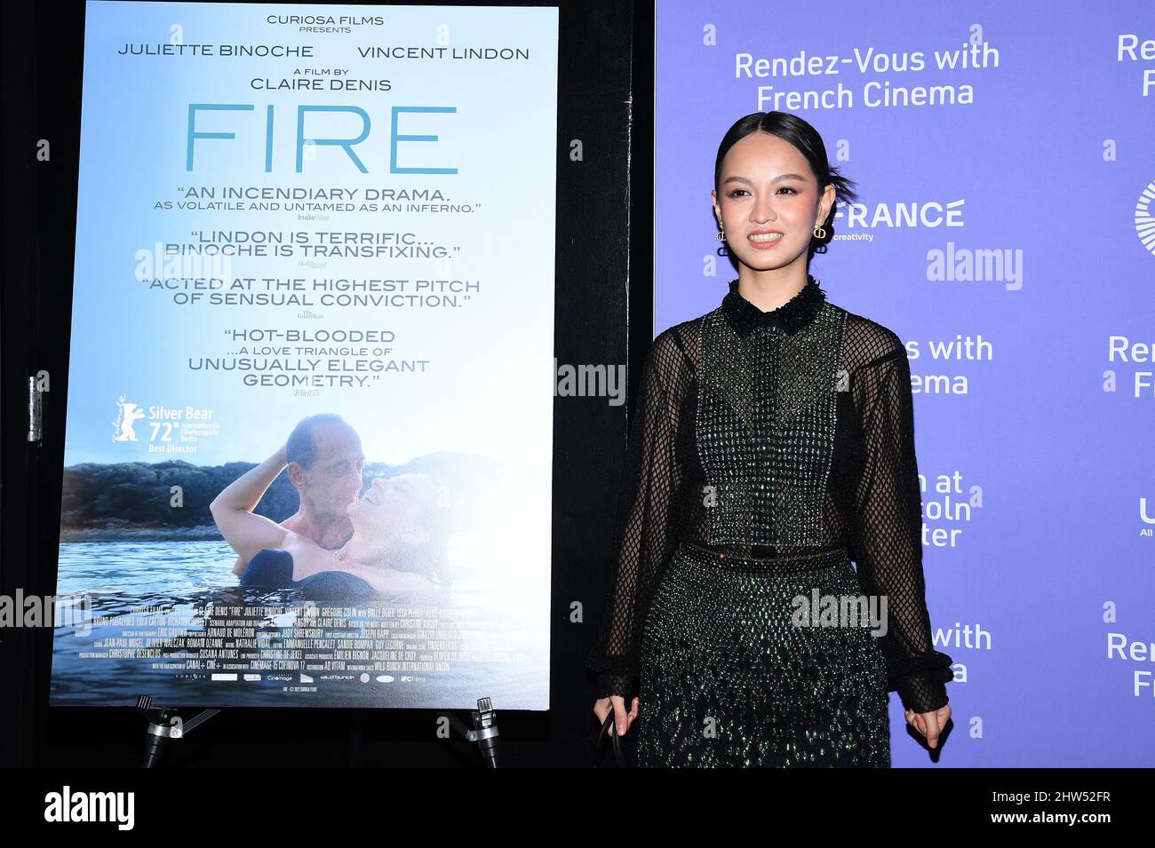 New York, USA. 03rd Mar, 2022. Lucie Zhang attends Rendez-Vous With ...