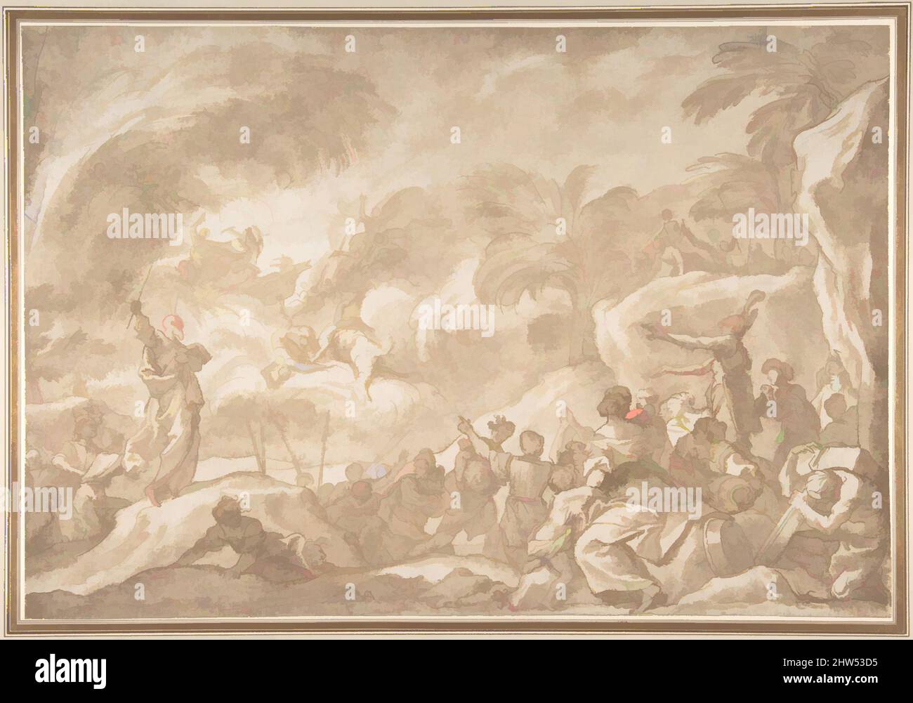 Drowning egyptian army in red sea hi-res stock photography and images ...