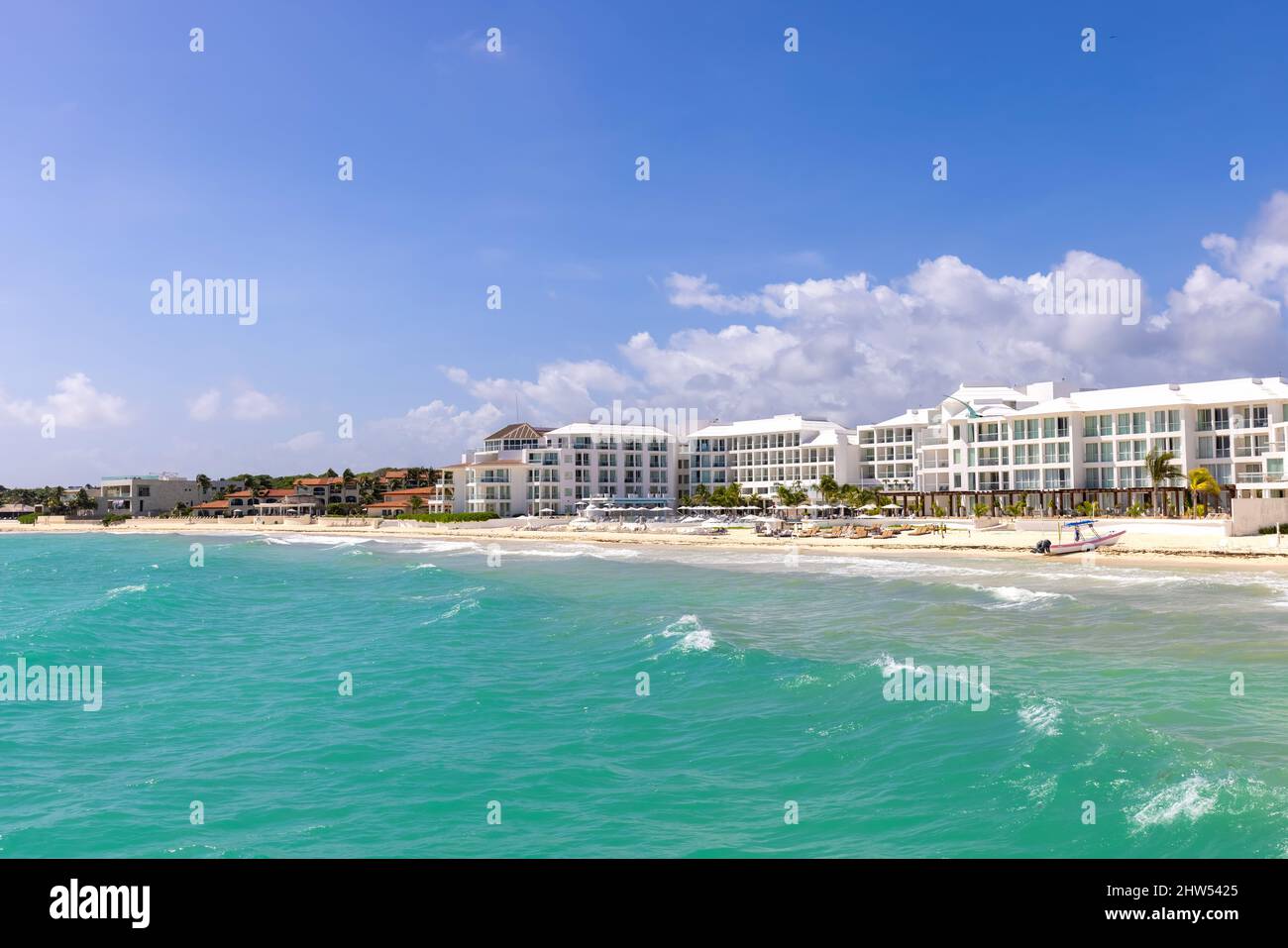 Mexico scenic beaches playas and hotels of Playa del Carmen, a popular ...