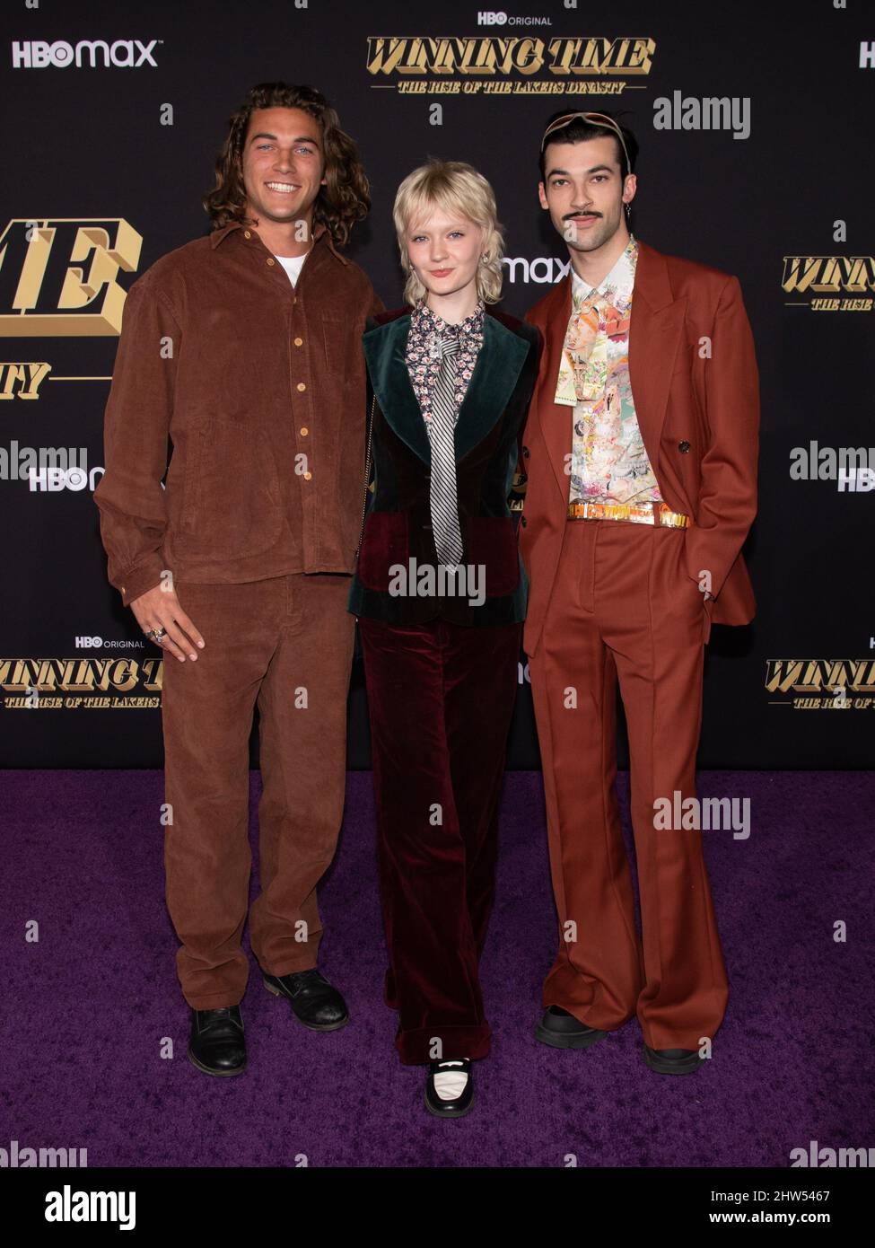 March 2, 2022, Los Angeles, California, USA: (L-R) Leo Reilly, Julia ...