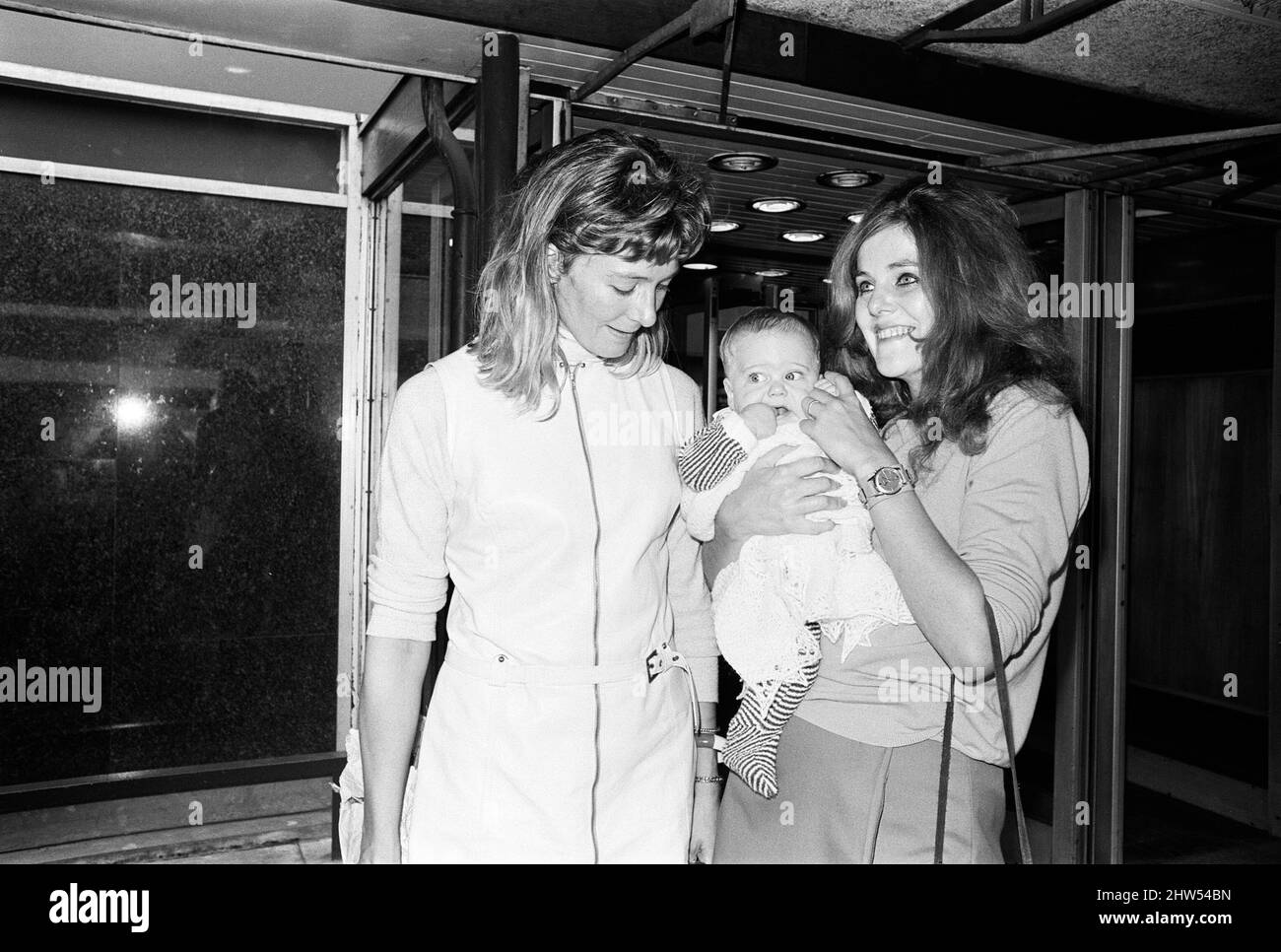 Vanessa Redgrave was at Heathrow Airport holding a baby. On ...