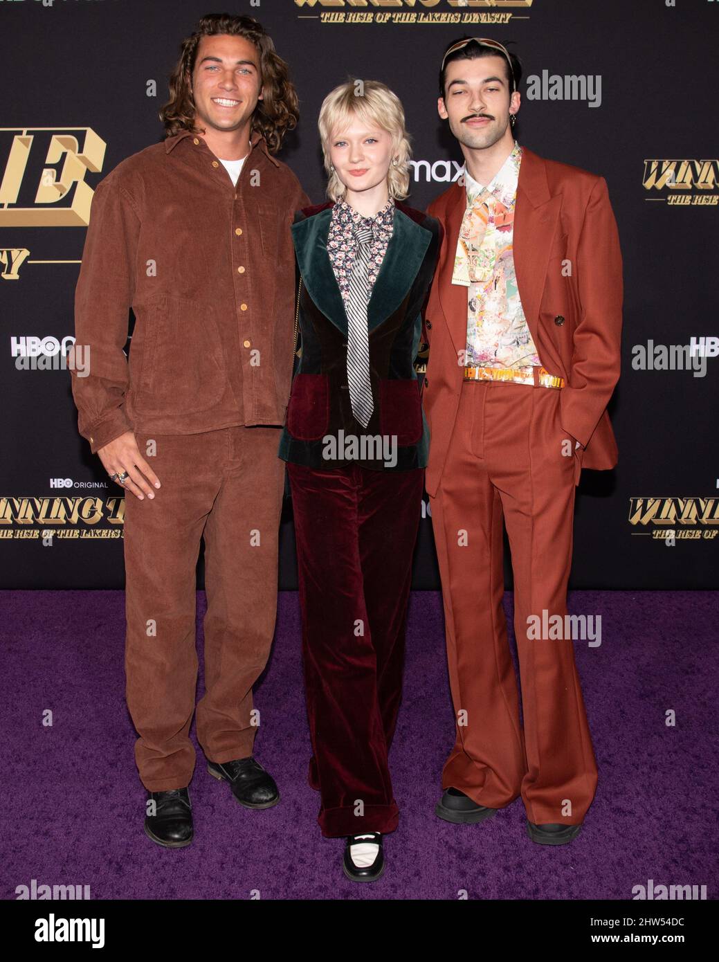 March 2, 2022, Los Angeles, California, USA: (L-R) Leo Reilly, Julia ...