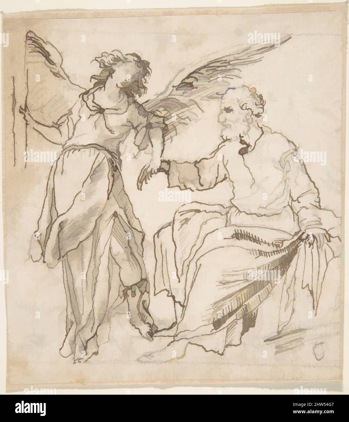 Angel leading saint peter out hi-res stock photography and images - Alamy